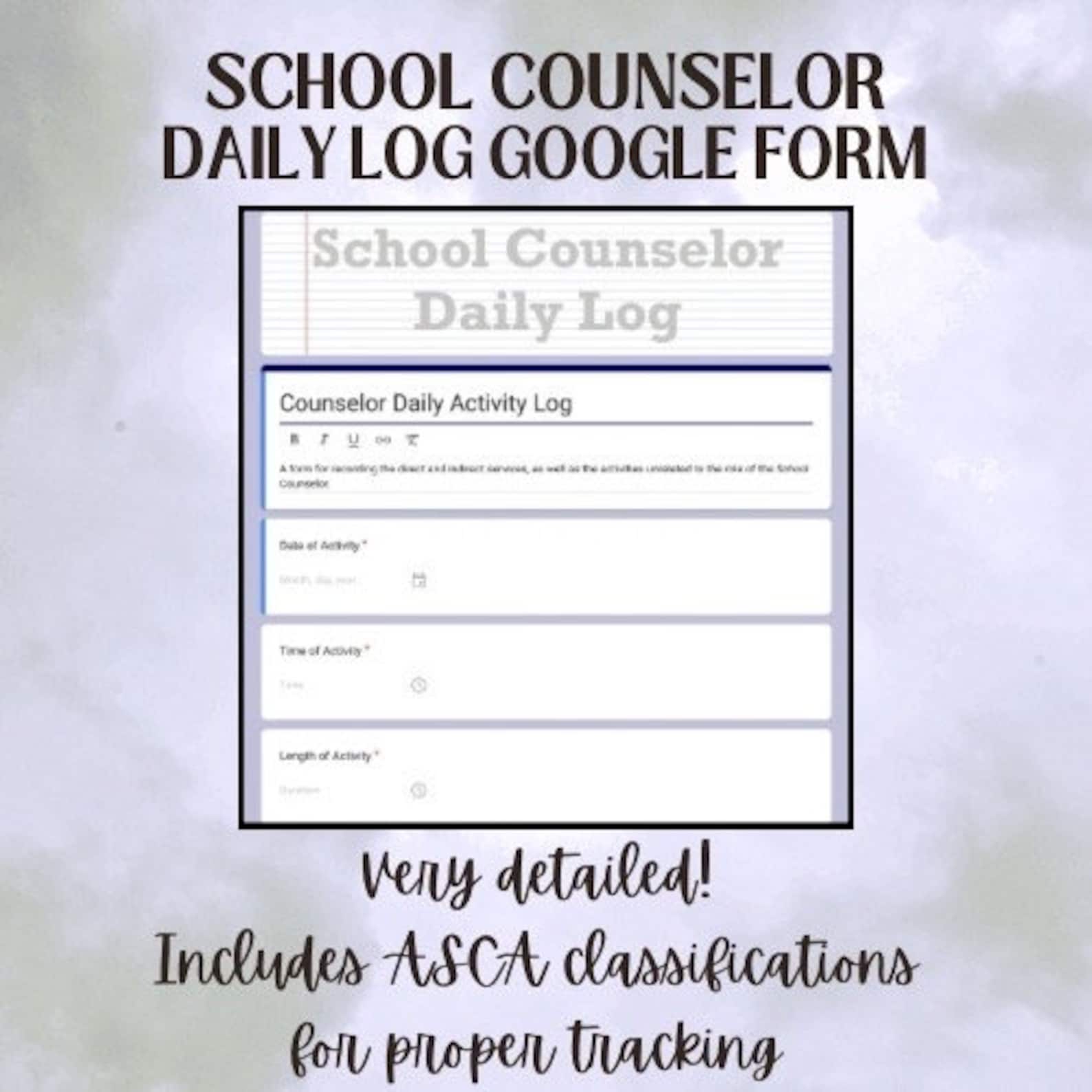 School Counseling Logs and Referrals Google Forms Mega Bundle - Etsy