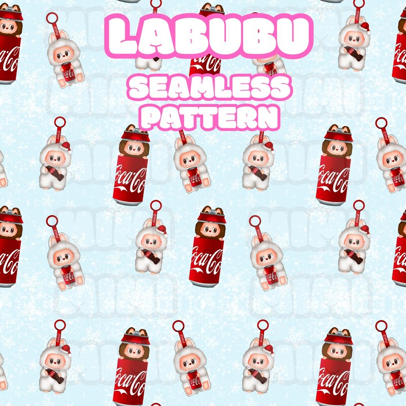 Labubu Coca Cola Doll - Etsy