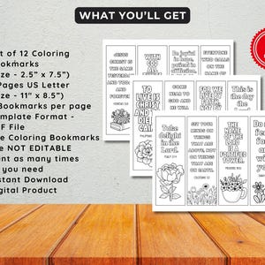 Printable Bible Verse Coloring Bookmarks for Kids – Christian Scripture ...