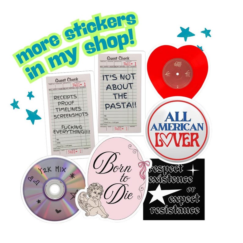 Y2k Mix Cd Sticker - Etsy