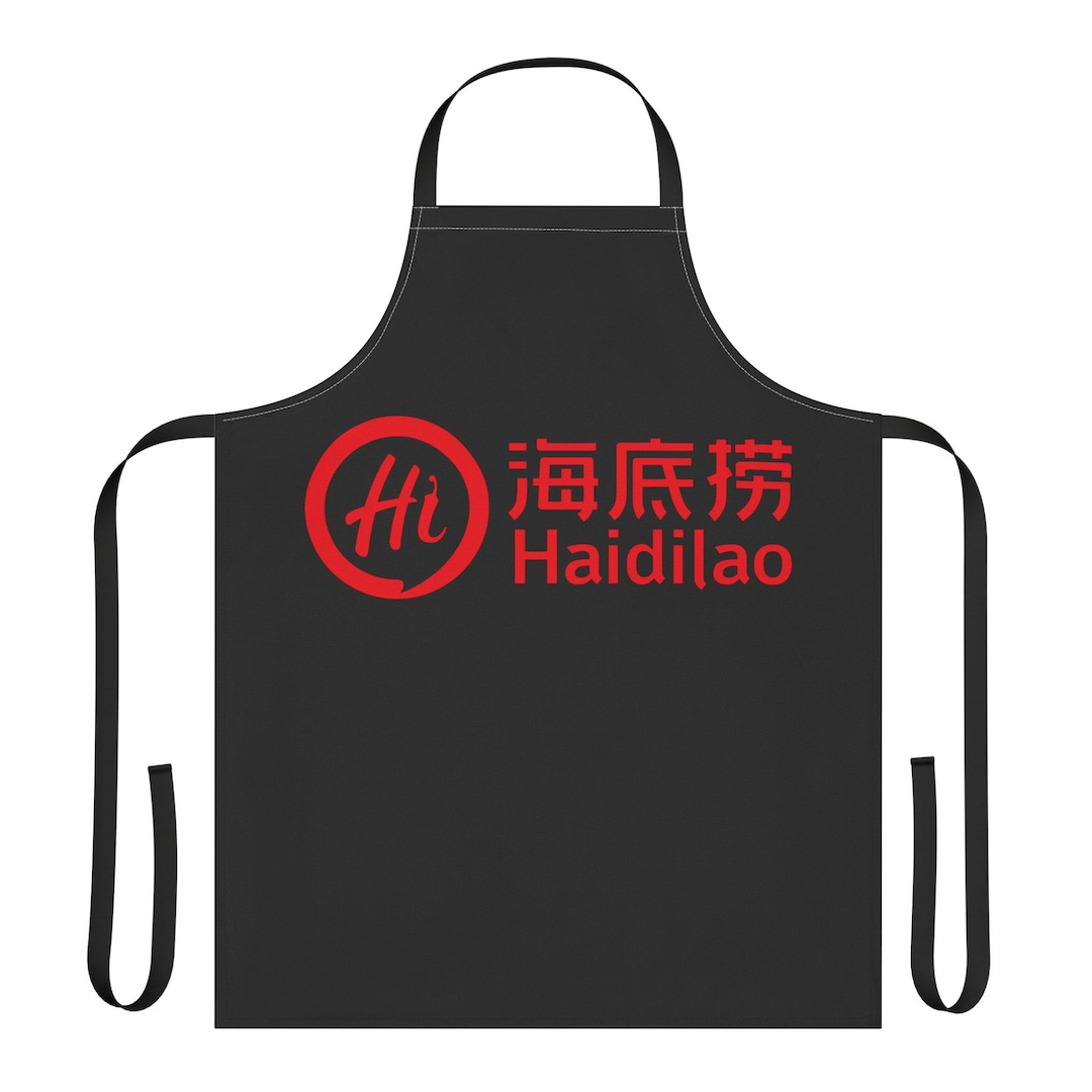 Haidilao Apron, Chinese Hotpot Unisex Apron, Asian Food Lover Apparel ...