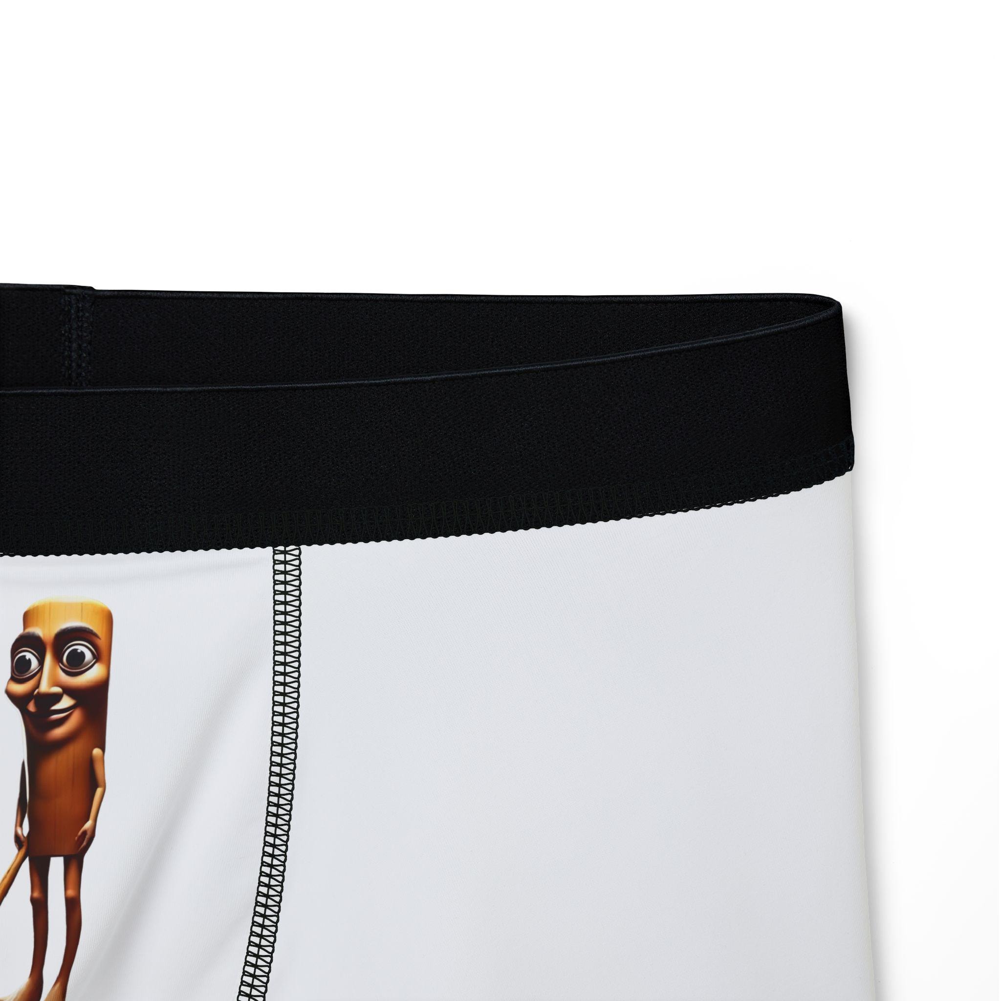 Men's Boxers, Tung Tung Tung Sahur Funny Baseball Bat Meme T-shirt ...