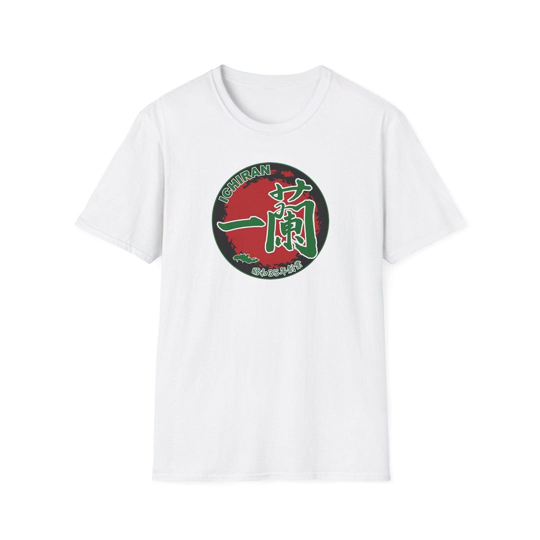 Ichiran Ramen Japan Unisex Softstyle T-shirt, Ramen Lover Gift, Japan ...