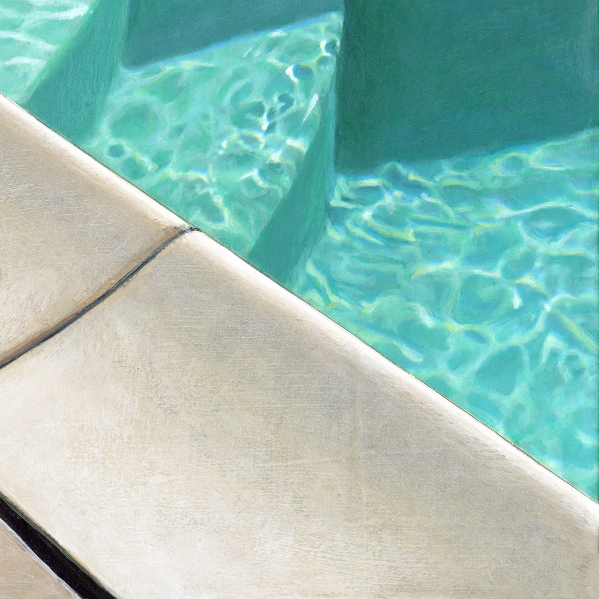 Morning Pool - 12x12 Print - Signed & Numbered #22/100 - Etsy