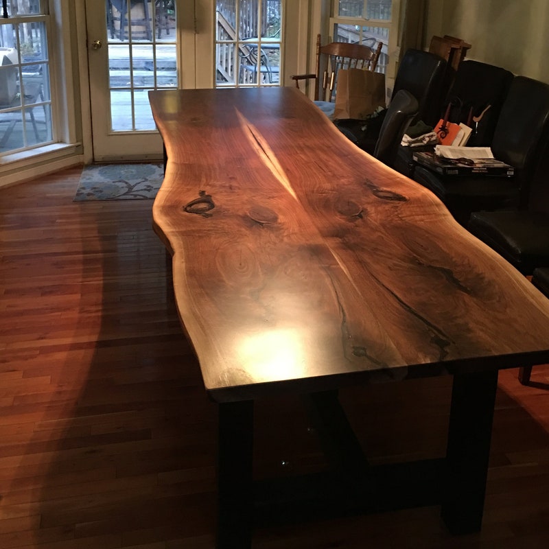 Bookmatched Table - Etsy