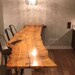 Live Edge Figured Maple Slab Table Top - Etsy
