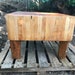 Vintage Restored Antique Butcher Block Monarch Meat Block - Etsy