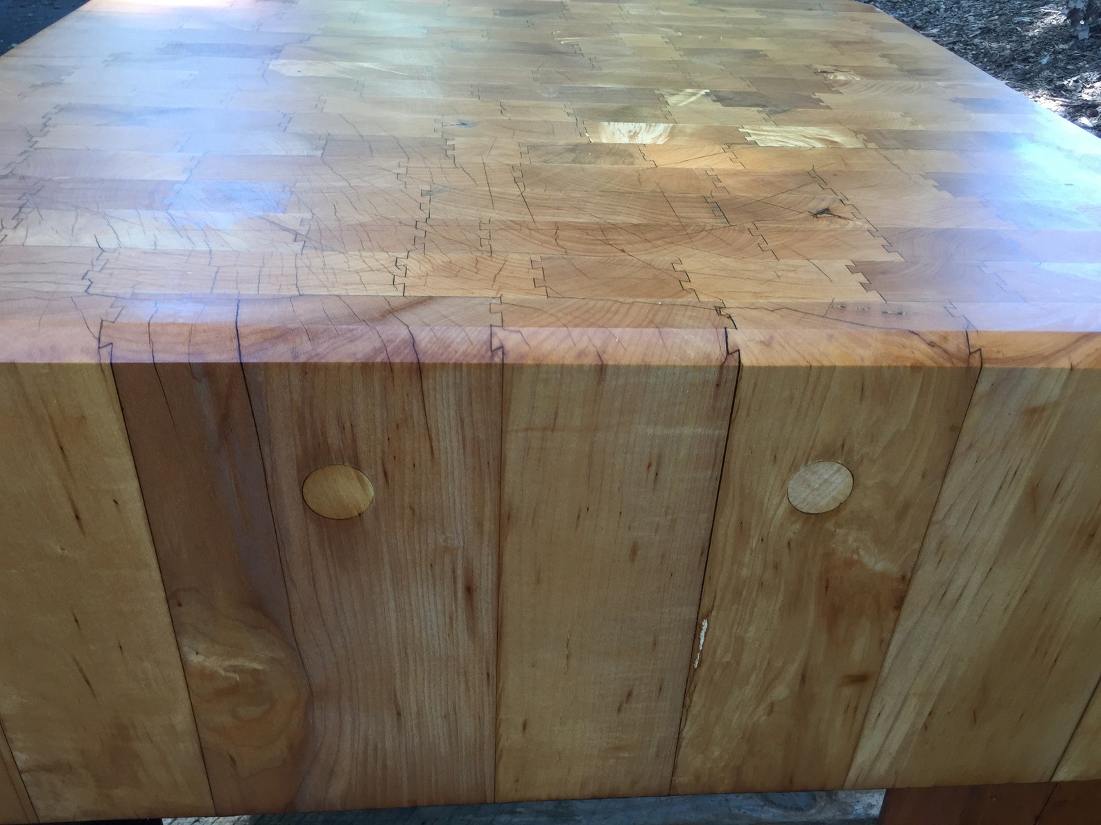 Vintage Restored Antique Butcher Block Monarch Meat Block - Etsy