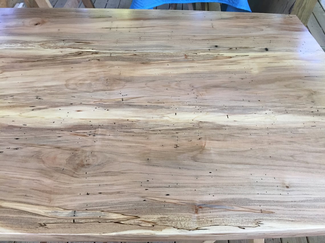 Spalted Maple Table Top - Etsy