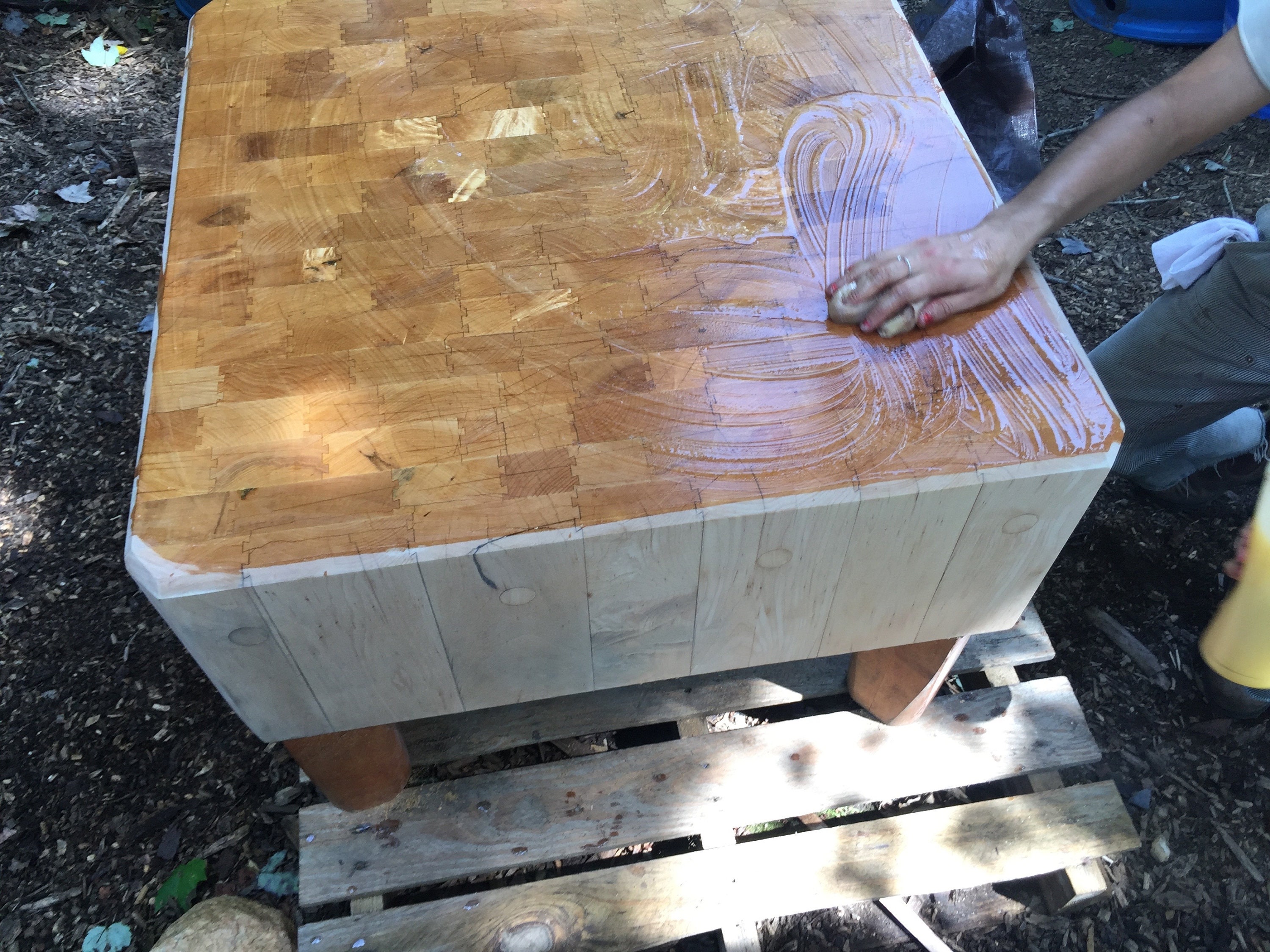 Vintage Restored Antique Butcher Block Monarch Meat Block - Etsy