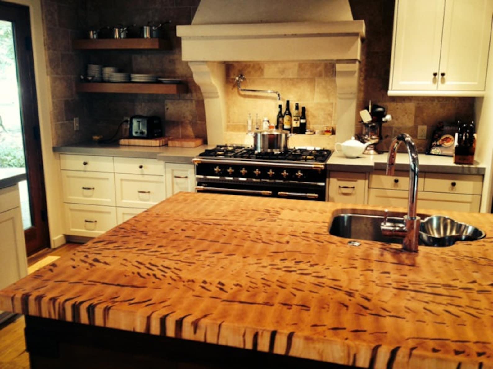 Ambrosia Maple Butcher Block Island Top - Etsy