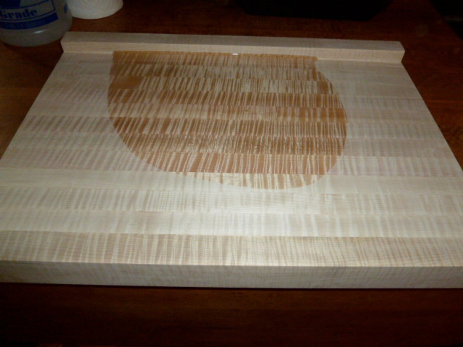 Chef Pastry Dough Rolling Board With Lips - Curly Maple - Etsy