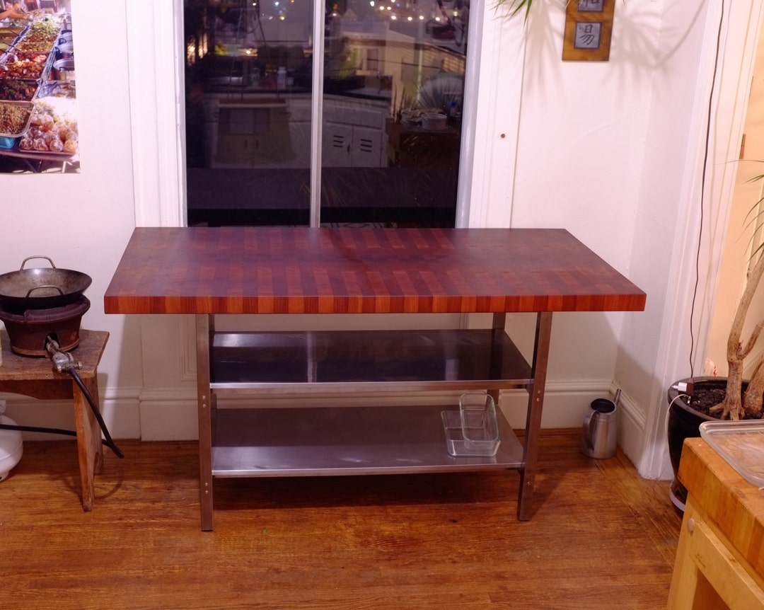 Sapele End Grain Butcher Block Top - Etsy