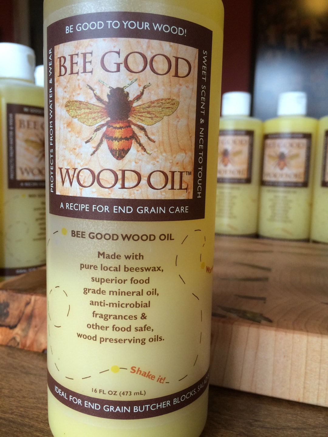 Bee Good Wood Oil - Four Bottles - Etsy