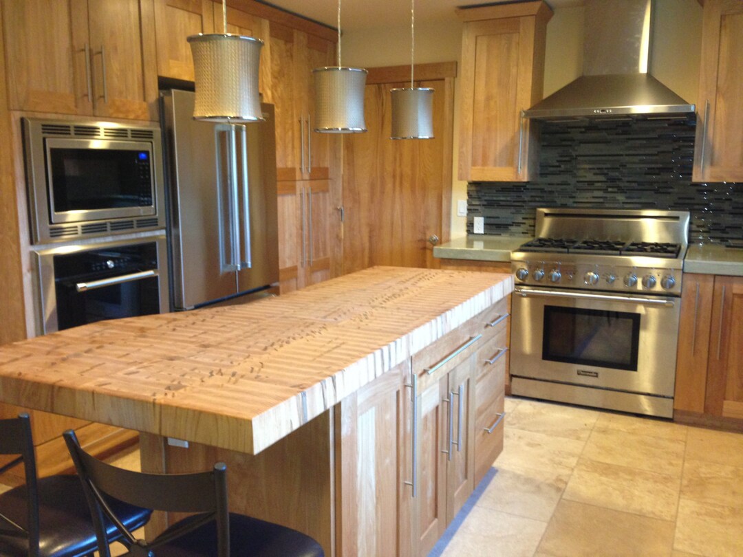 Custom Butcher Block Island - Etsy