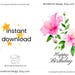 Printable Flower Birthday Card | Birthday Card Printable | Digital ...