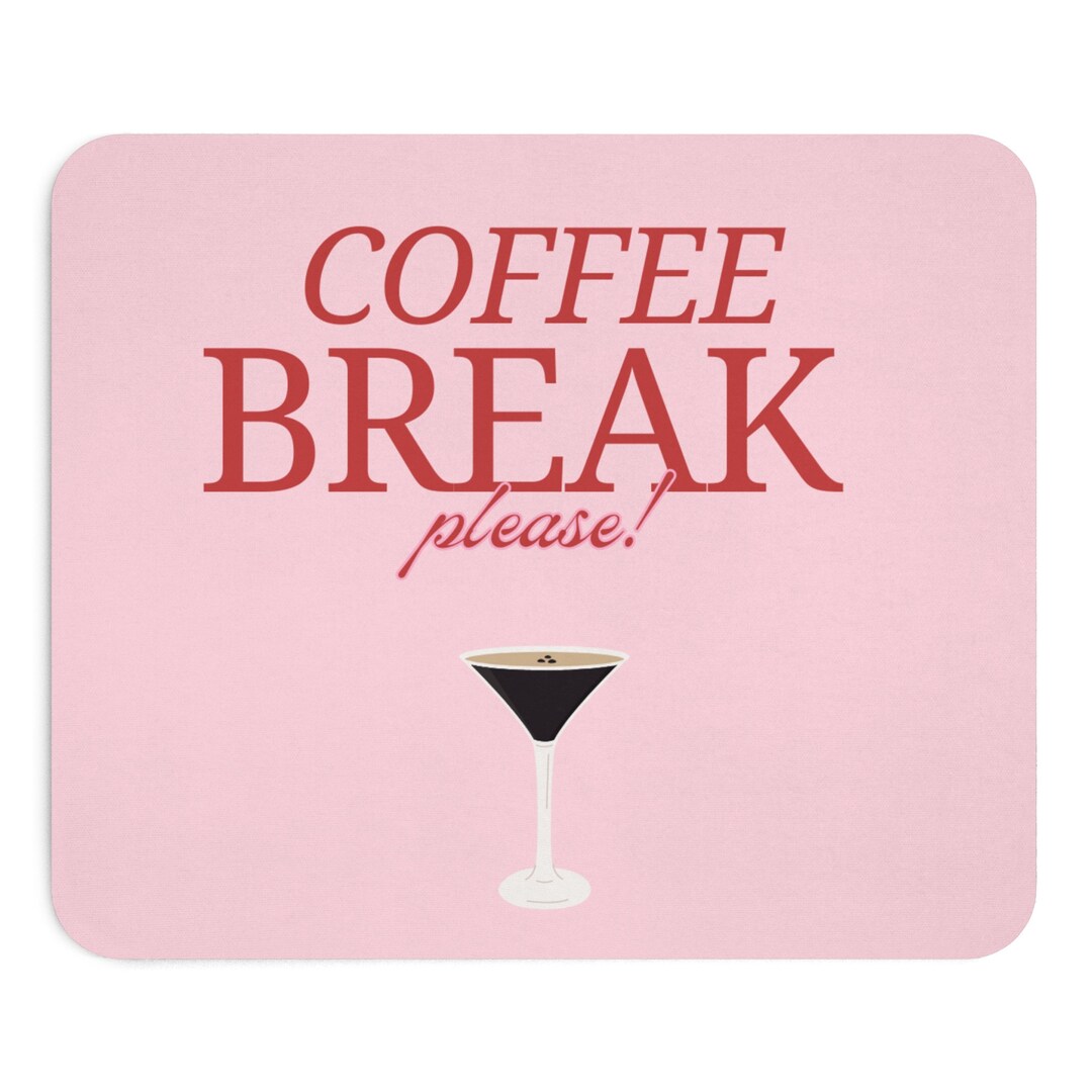 Cute Espresso Martini Mouse Pad - Etsy