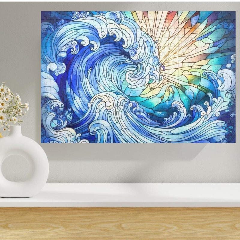 Colorful Puzzle - Etsy