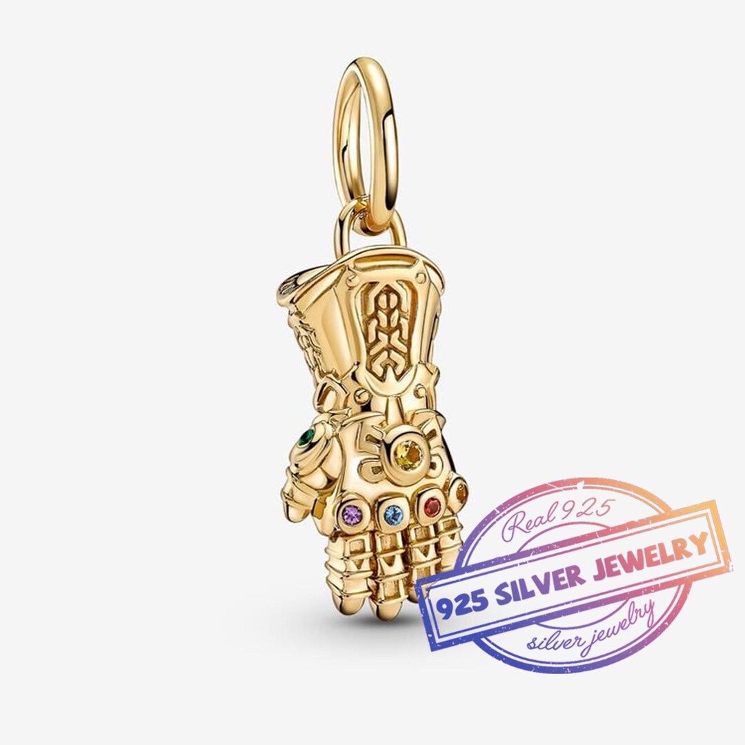 Marvel the Avengers Infinity Gauntlet Dangle Charm,gift for Valentine ...