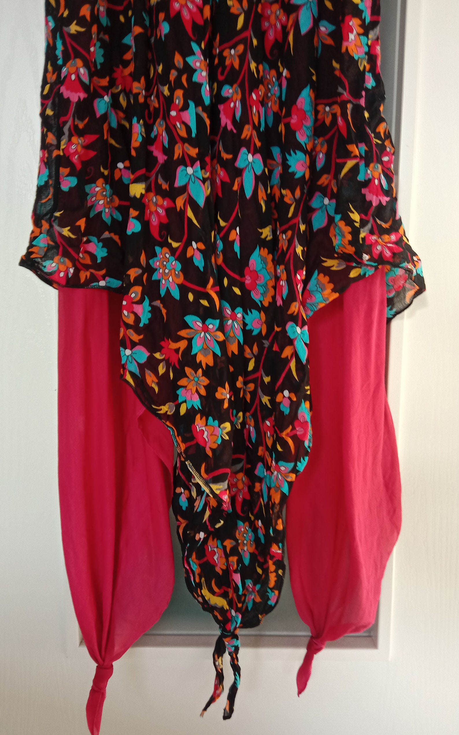 Handmade Turkish Harem Dress, Hippie Dress,shalwar Dress, Cotton ...