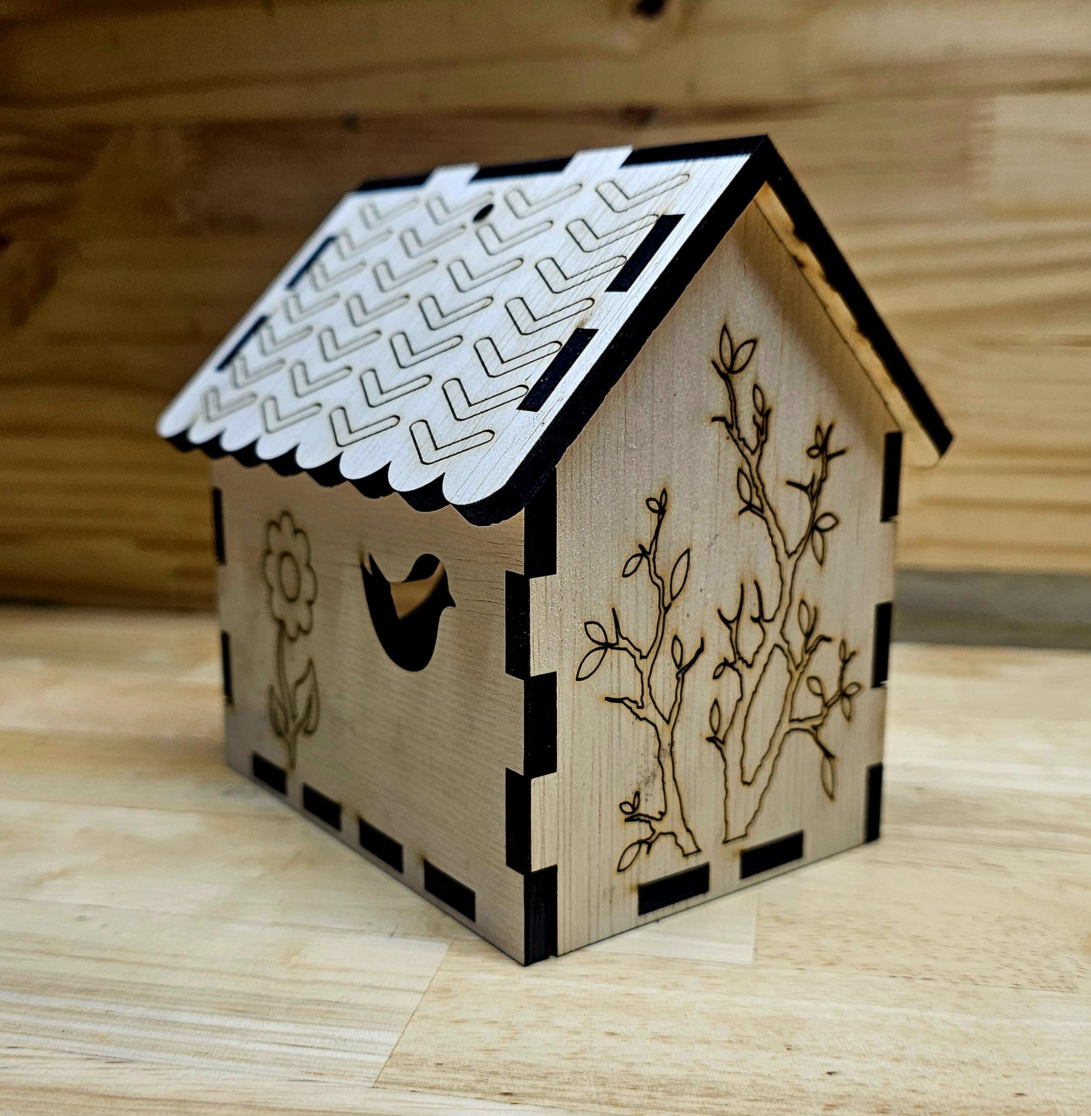Bird House Design File - Etsy
