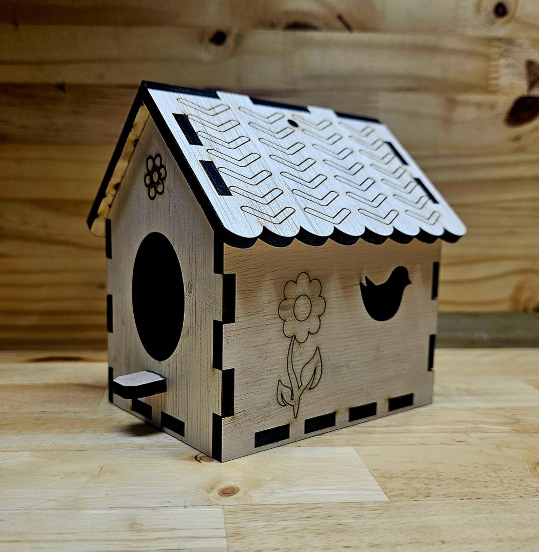Bird House Design File - Etsy