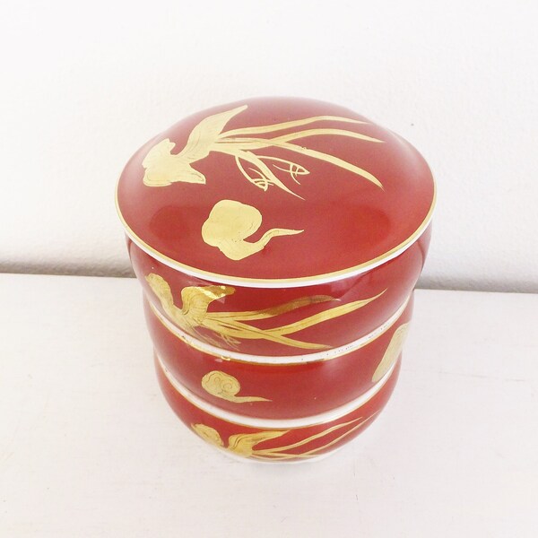 Japanese Porcelain Bento Box - Etsy