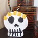 Frida Kahlo Skull Ornament Day of the Dead Skull Ornament Dia De Los ...