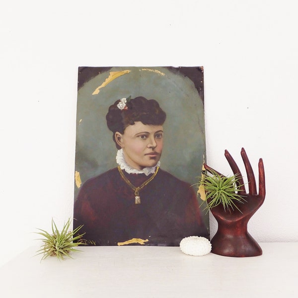 Painted Tintype - Etsy