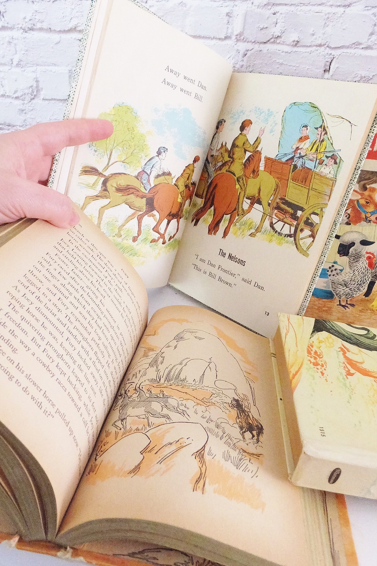 Western Childrens Books Dan Frontier Troy Nesbit Mystery Sand - Etsy