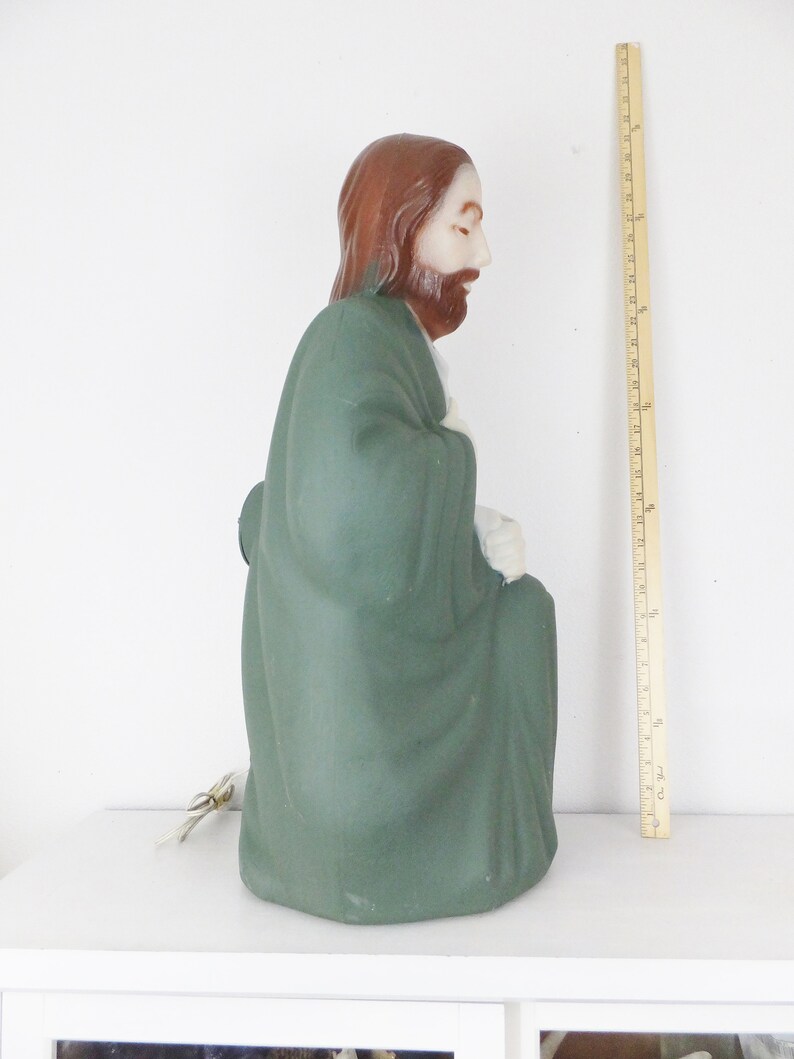 Vintage Christmas Joseph Nativity Blow Mold Christmas Nativity | Etsy
