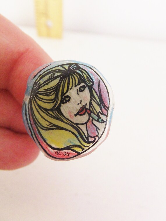 RARE Vintage 1960's Barbie Ring Collectible The Doll … - Gem