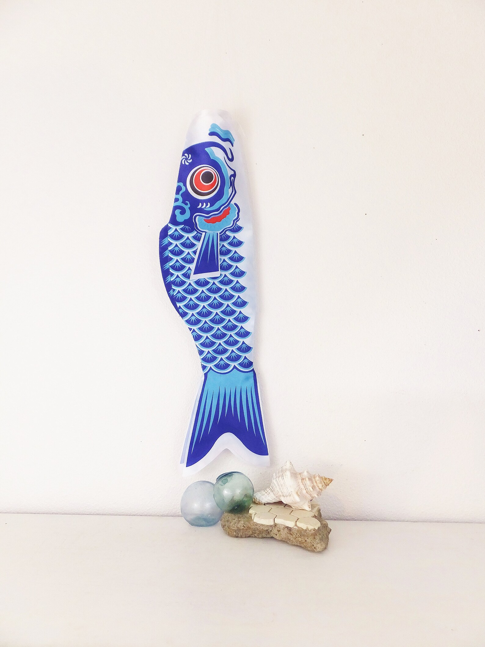 Blue Koi Fish Windsock Flag Japanese Boys Day Flag Carp Fish - Etsy