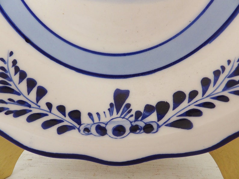 Small Vintage Delft Bowl Delft Dish With Crown Mark Hand - Etsy