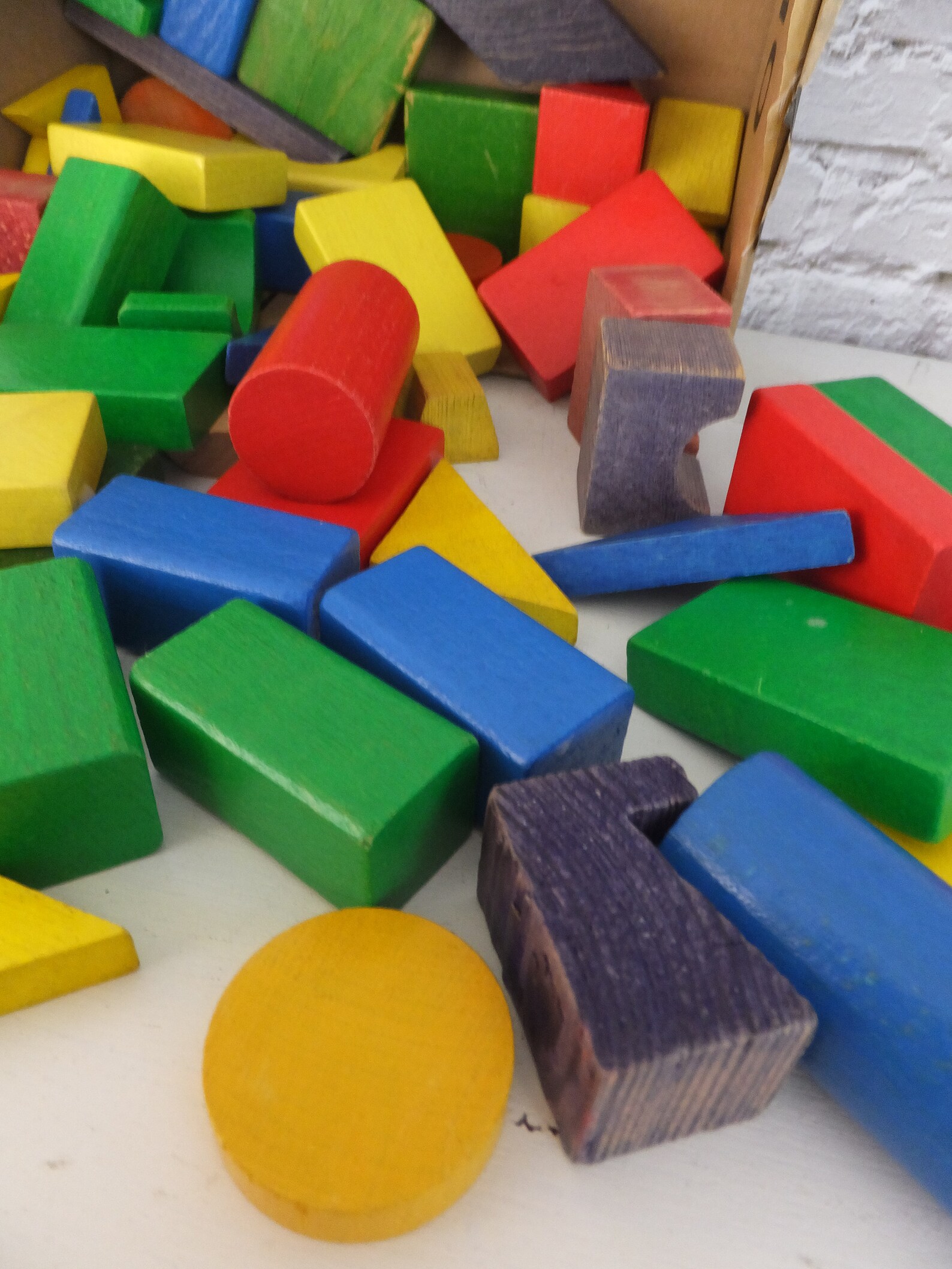 Vintage Wooden Building Blocks Vintage Kids Building Toy - Etsy