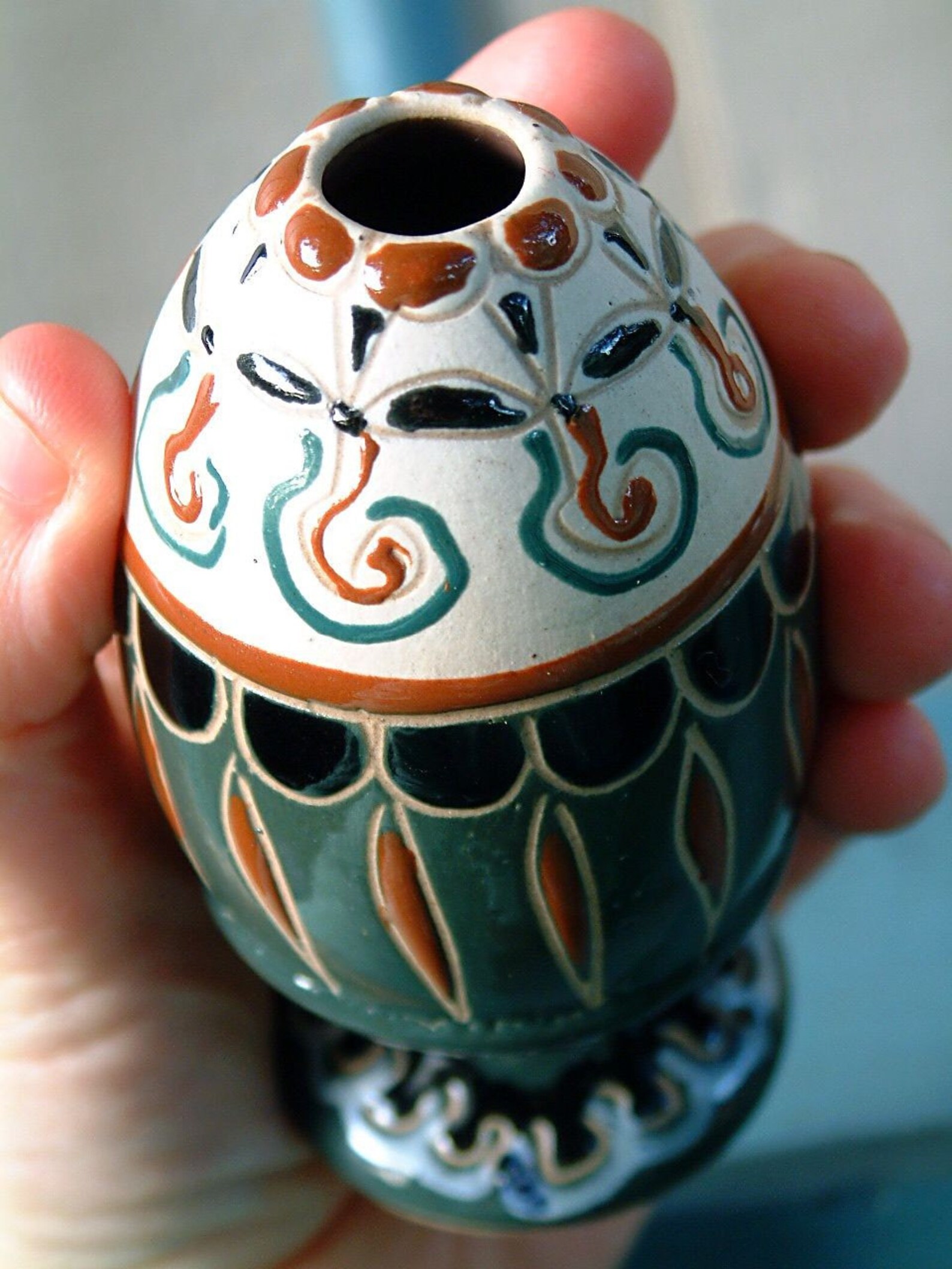 Charming Little Vase Egg Shaped Vase Holder Boho Small Vase - Etsy