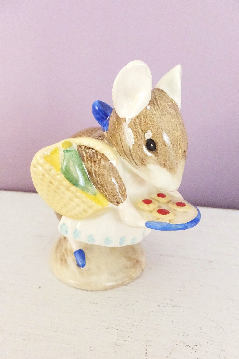 Beatrix Potter Figurine Appley Dapply Mouse Figurine Beatrix - Etsy