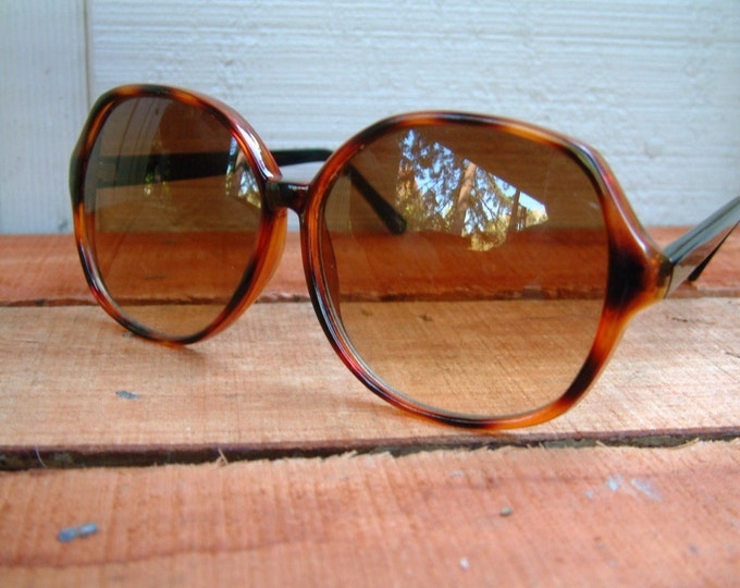 Retro Big Lens Sunglasses - Etsy