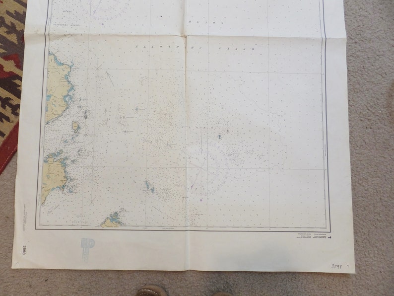 Map of British Columbia Canada Map Cape Scott to Cape Calvert - Etsy