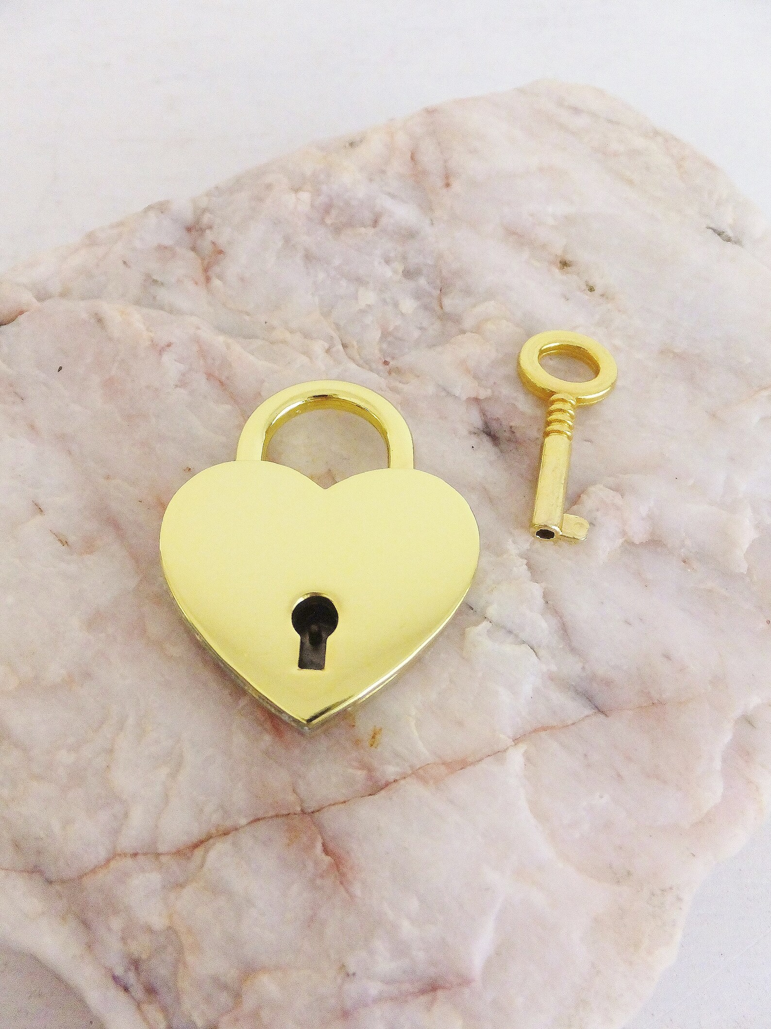 Heart of Gold Padlock Lovers Lock Love Lock Gold Heart Lock - Etsy