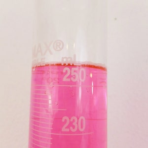 Scientific Glass Beaker Kimax Kimble Graduated Cylinder 250ml NO. 20025 ...