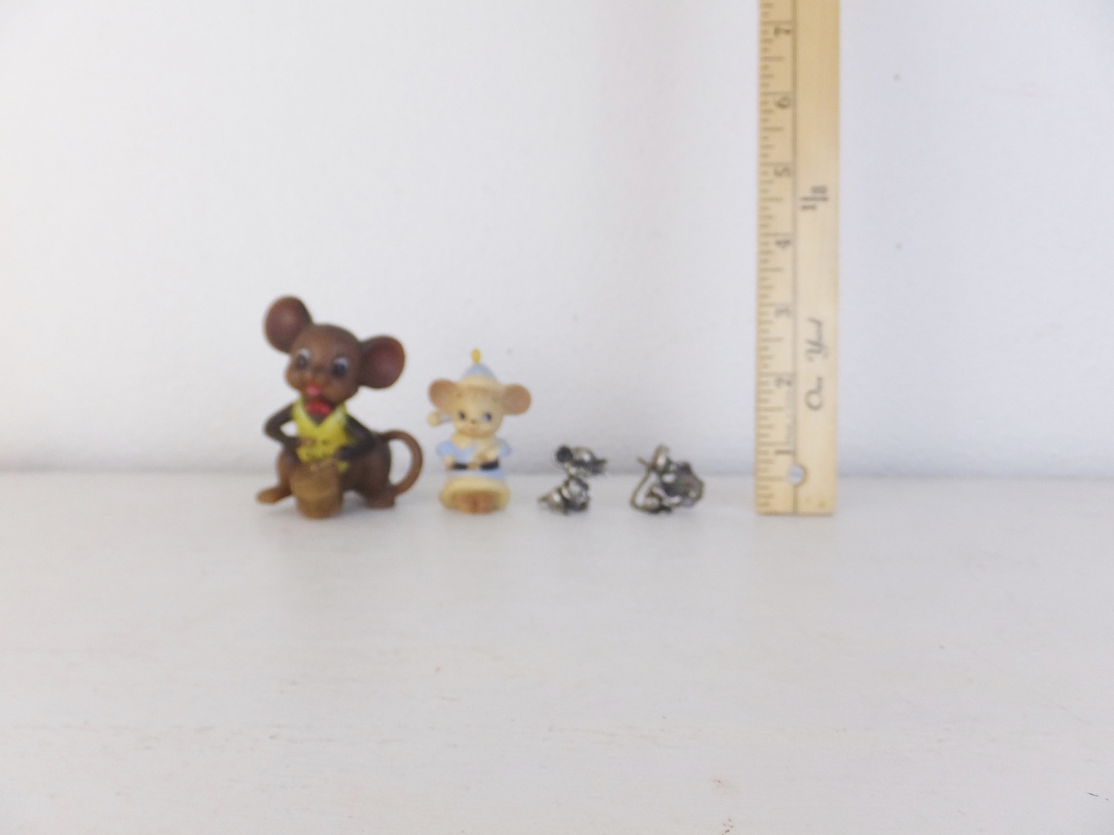 Cute Vintage Mice Figurines Mouse Collection Animal Figurines | Etsy