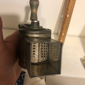 Antique Food Processor Lorraine Metal Mfg Co. Food Grater Vintage Green ...