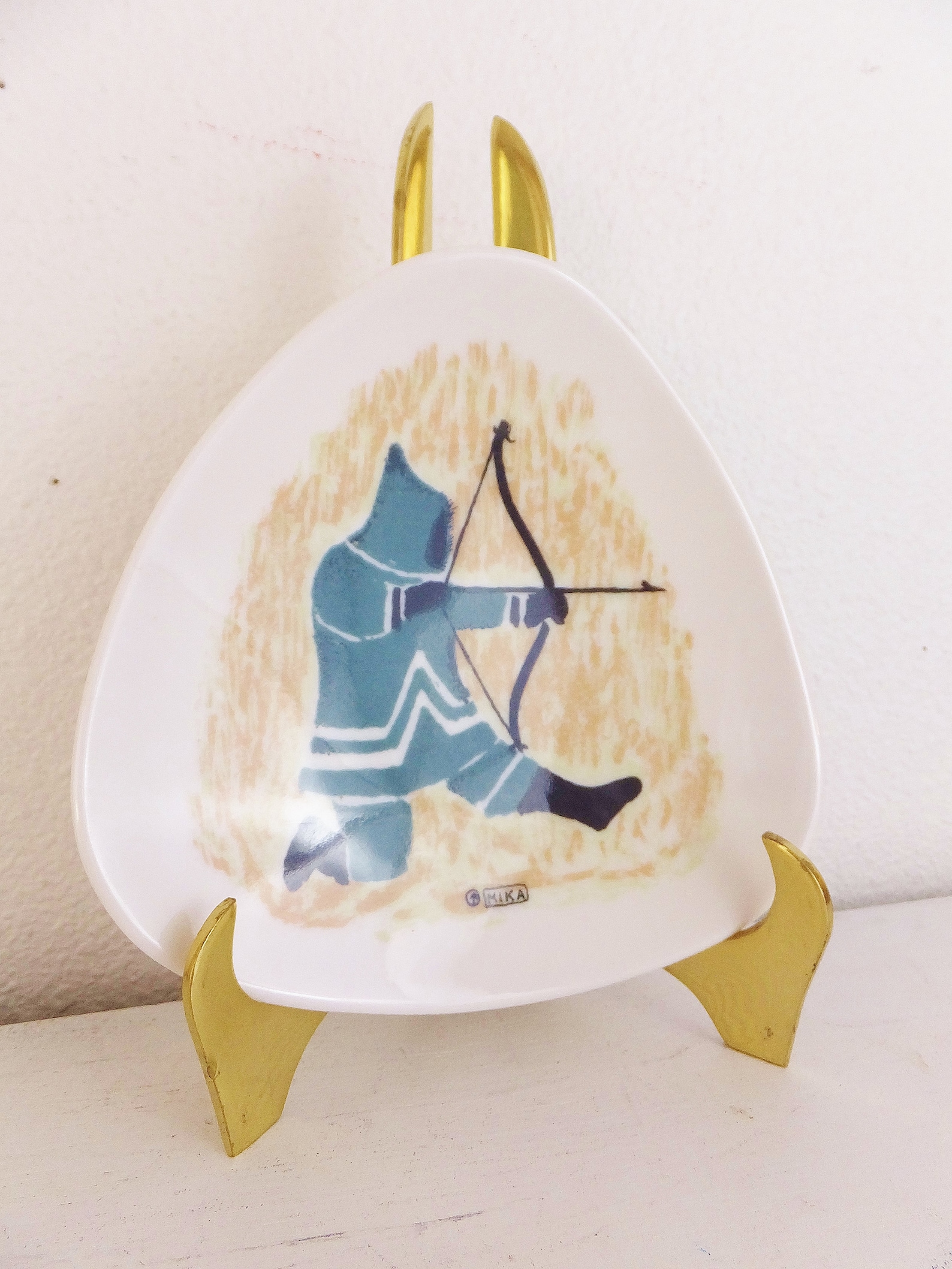 Vintage Inuit Art Trinket Dish Collectible Mika Plate Ornamin | Etsy