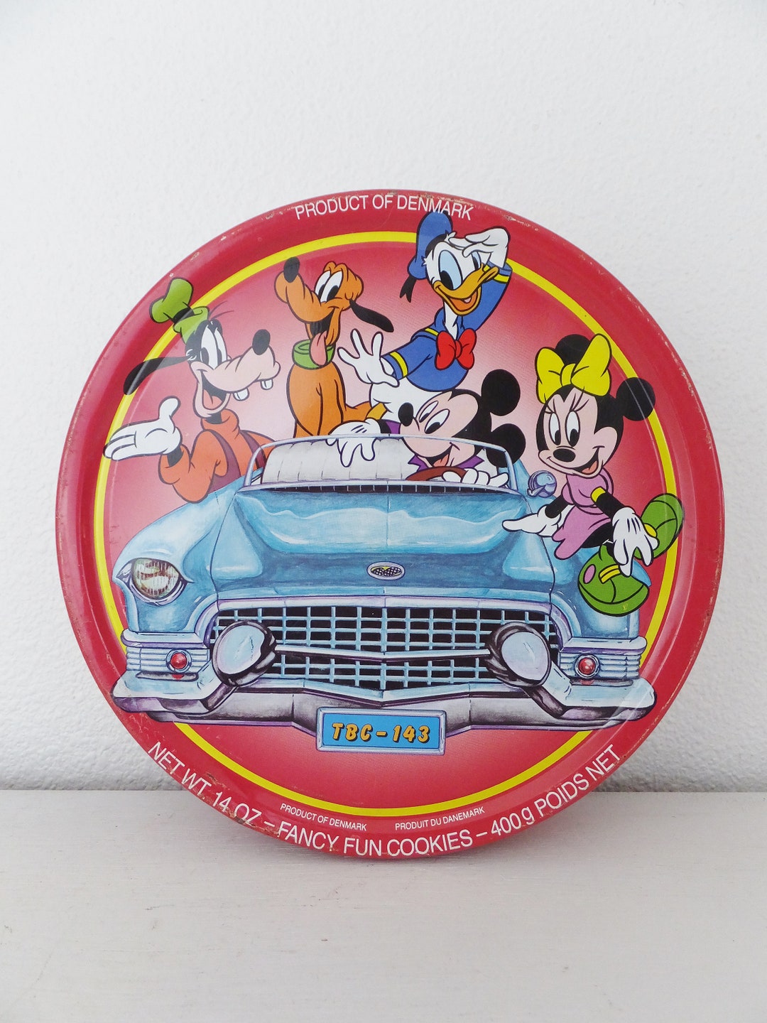 Vintage Disney Tin Vintage 1980's 1990's Mickey and - Etsy