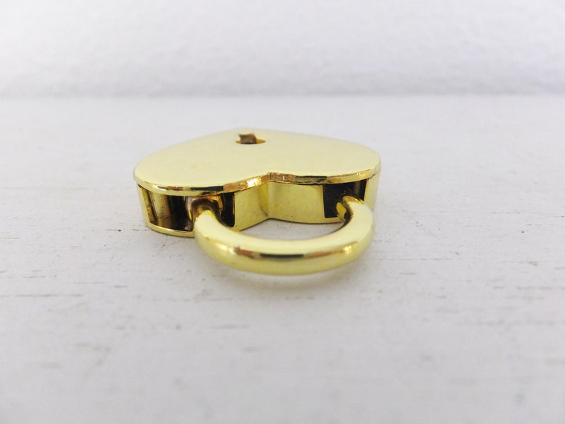 Heart of Gold Padlock Lovers Lock Love Lock Gold Heart Lock - Etsy