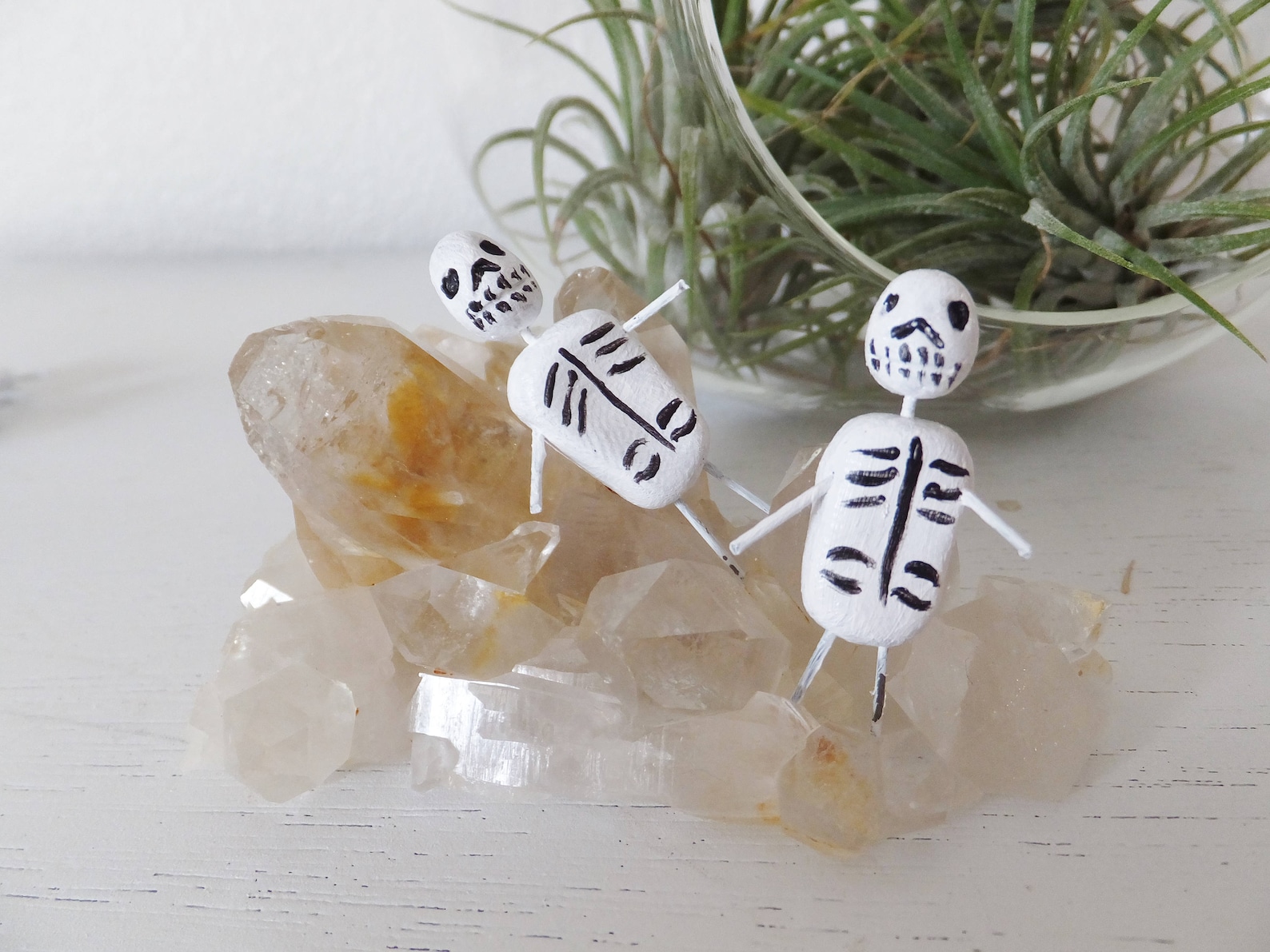 Mini Dia De Los Muertos Figurine Mexican Inspired Miniature Day of the ...