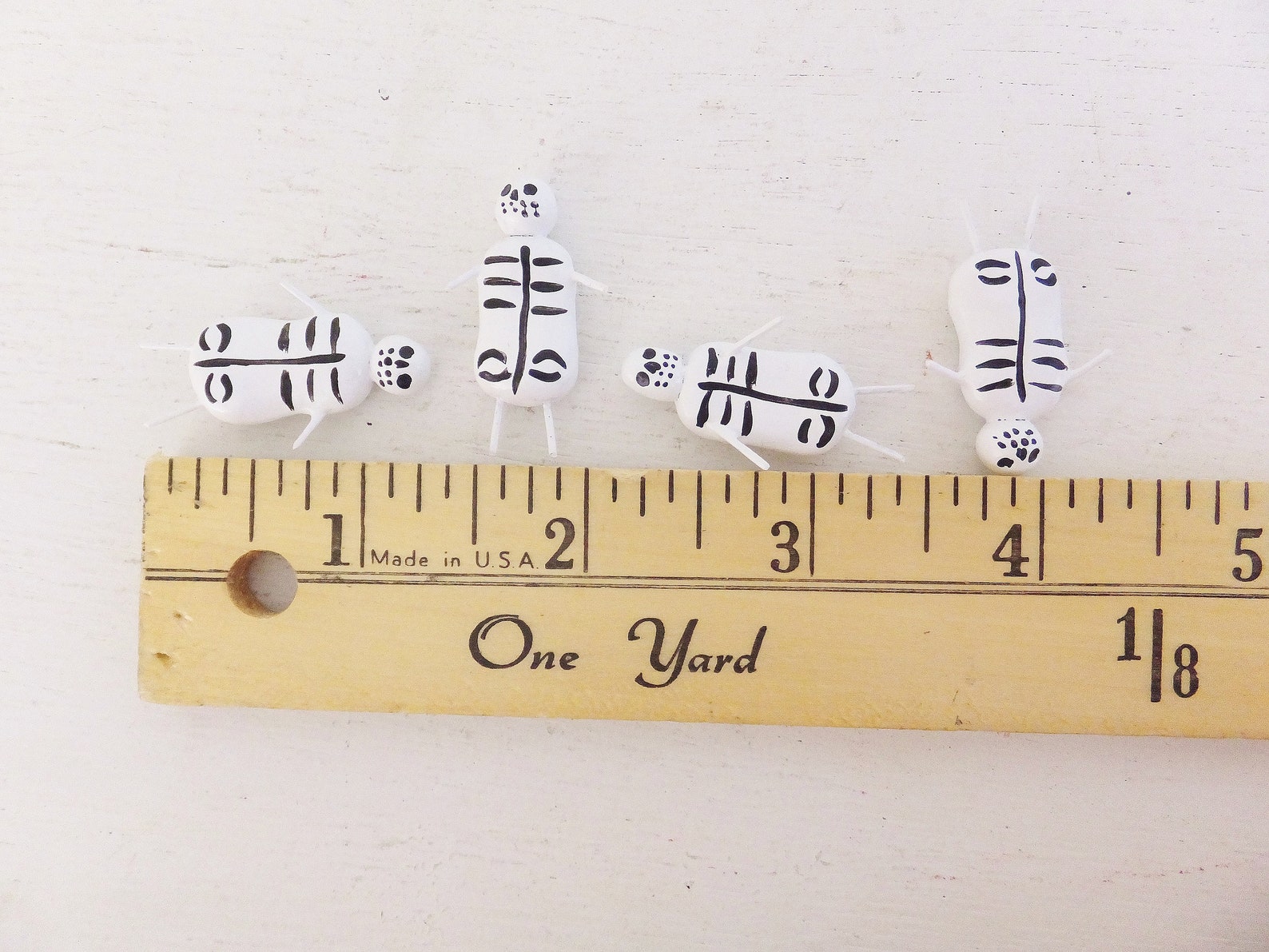 Mini Dia De Los Muertos Figurine Mexican Inspired Miniature Day of the ...