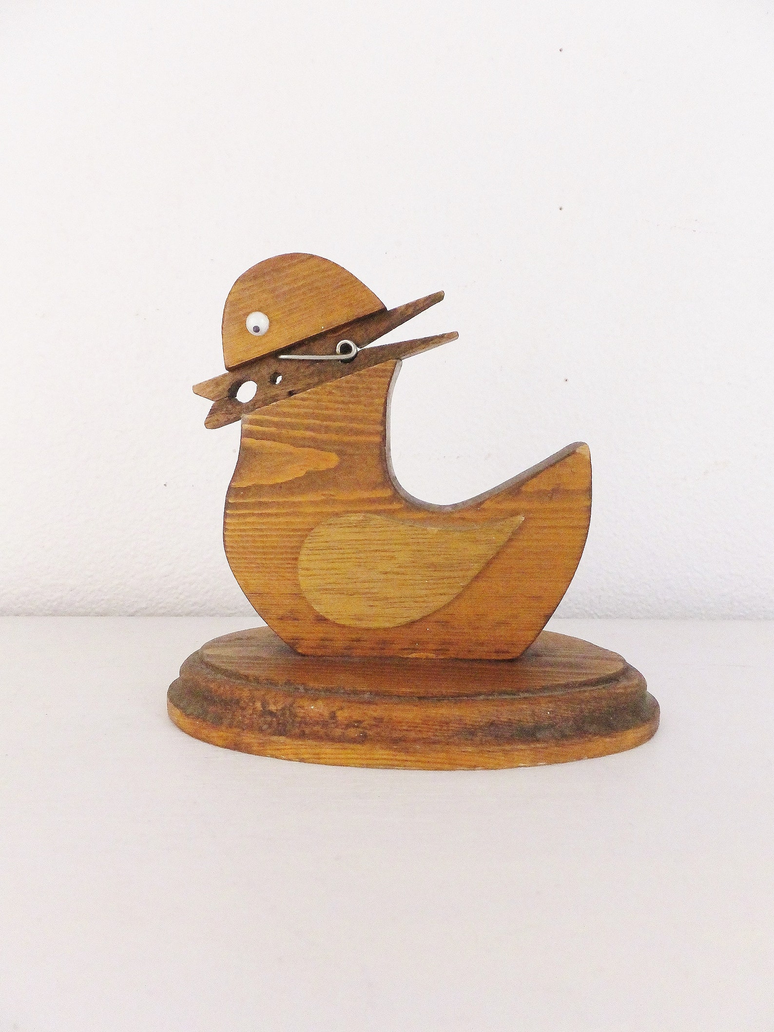Wooden Duck Note Clip Duck Desk Clip Mid Century | Etsy