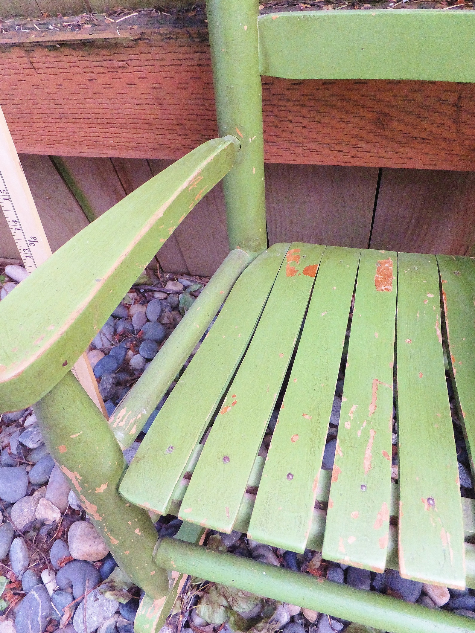 Vintage Green Children's Rocking Chair Nursery Rocking - Etsy